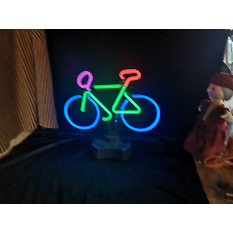 Néon vélo course